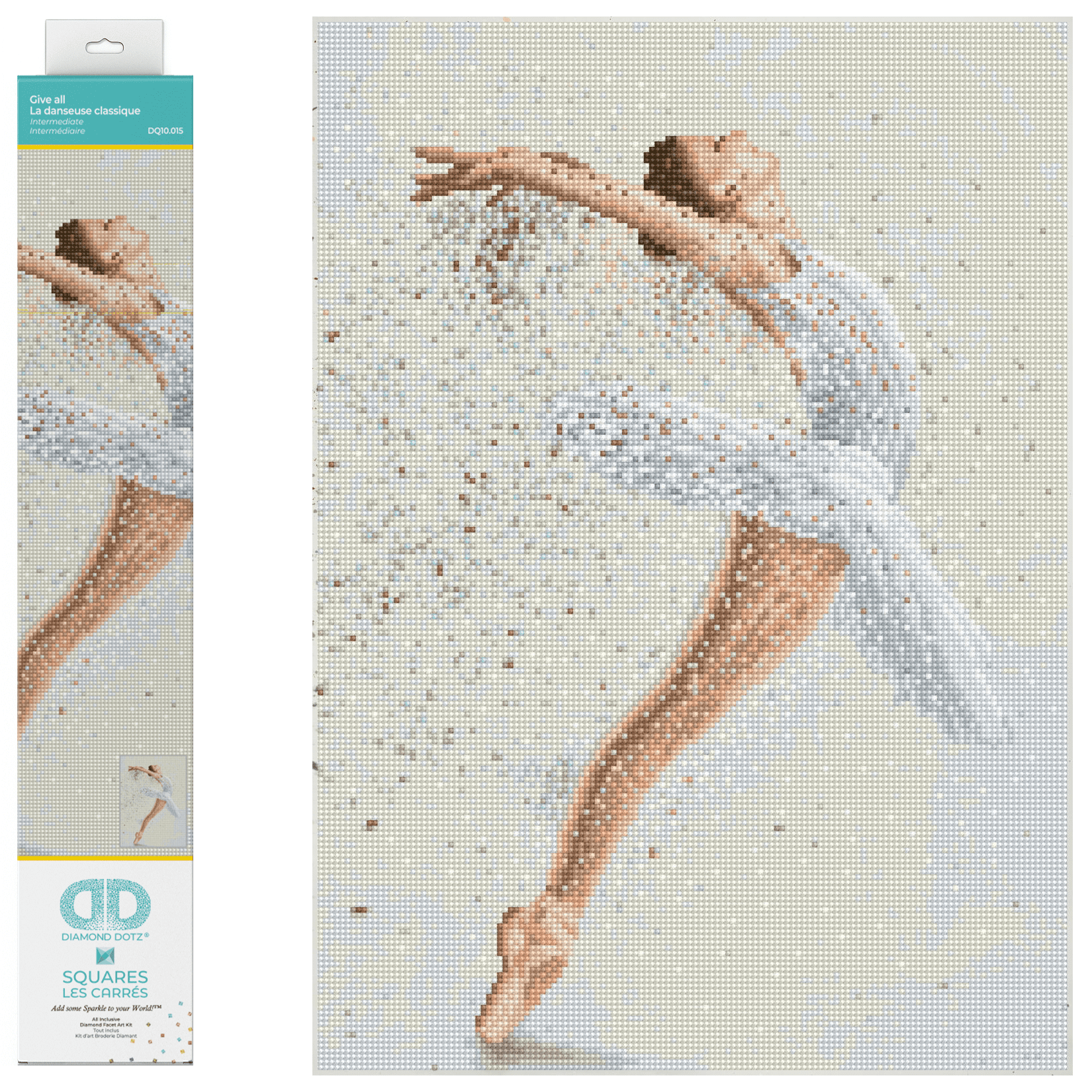 Diamond Dotz Give All Ballet Diamond Painting Kits for Adults - Diamond ...
