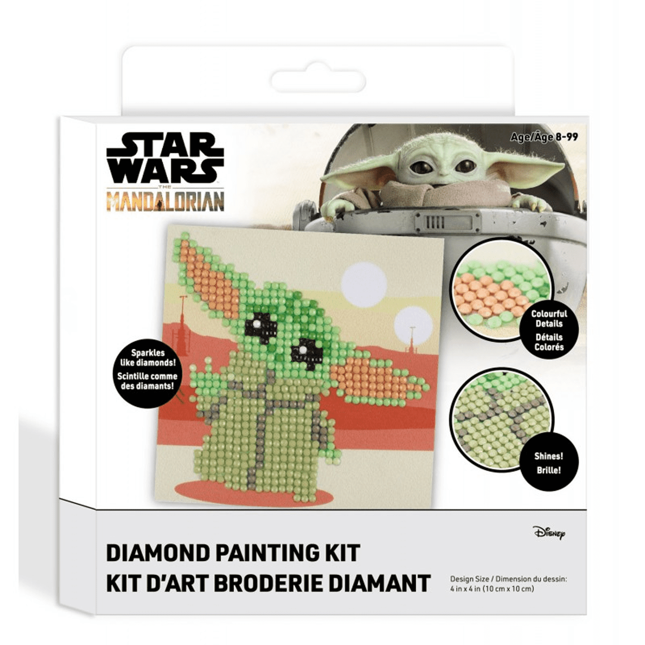 Diamond Dotz Grogu Star Wars Diamond Painting Kits for Adults - Diamond ...