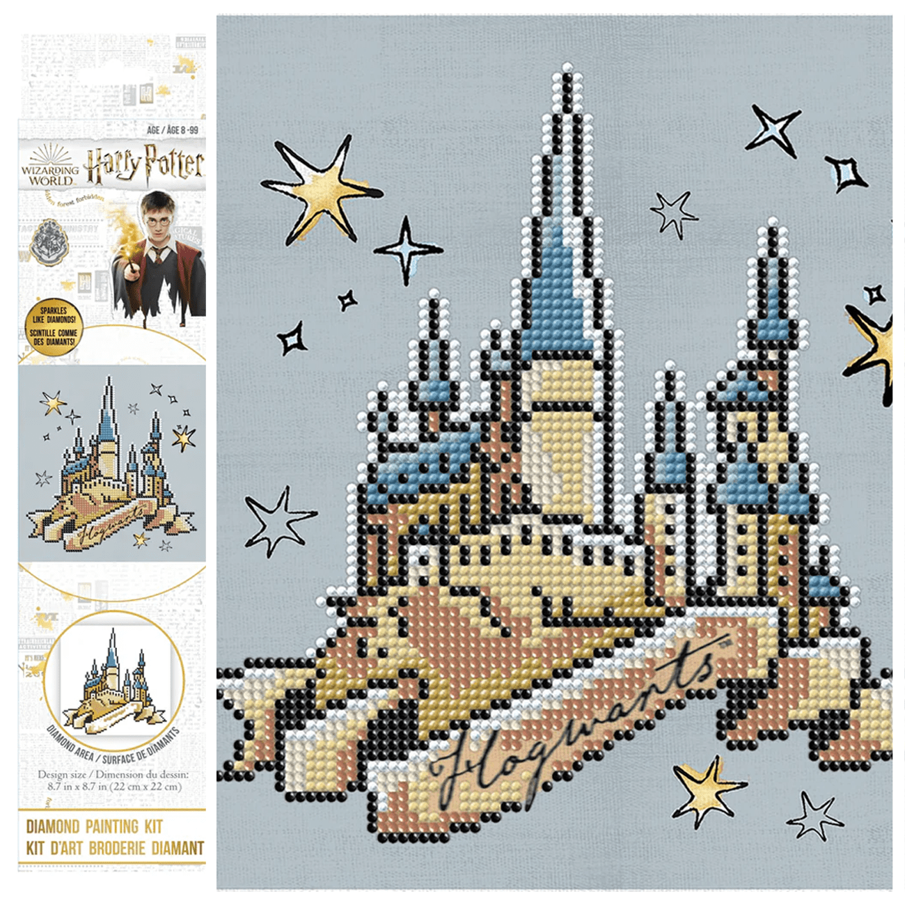 Diamond Dotz Harry Potter Hogwarts Diamond Painting Artwork Kit ...