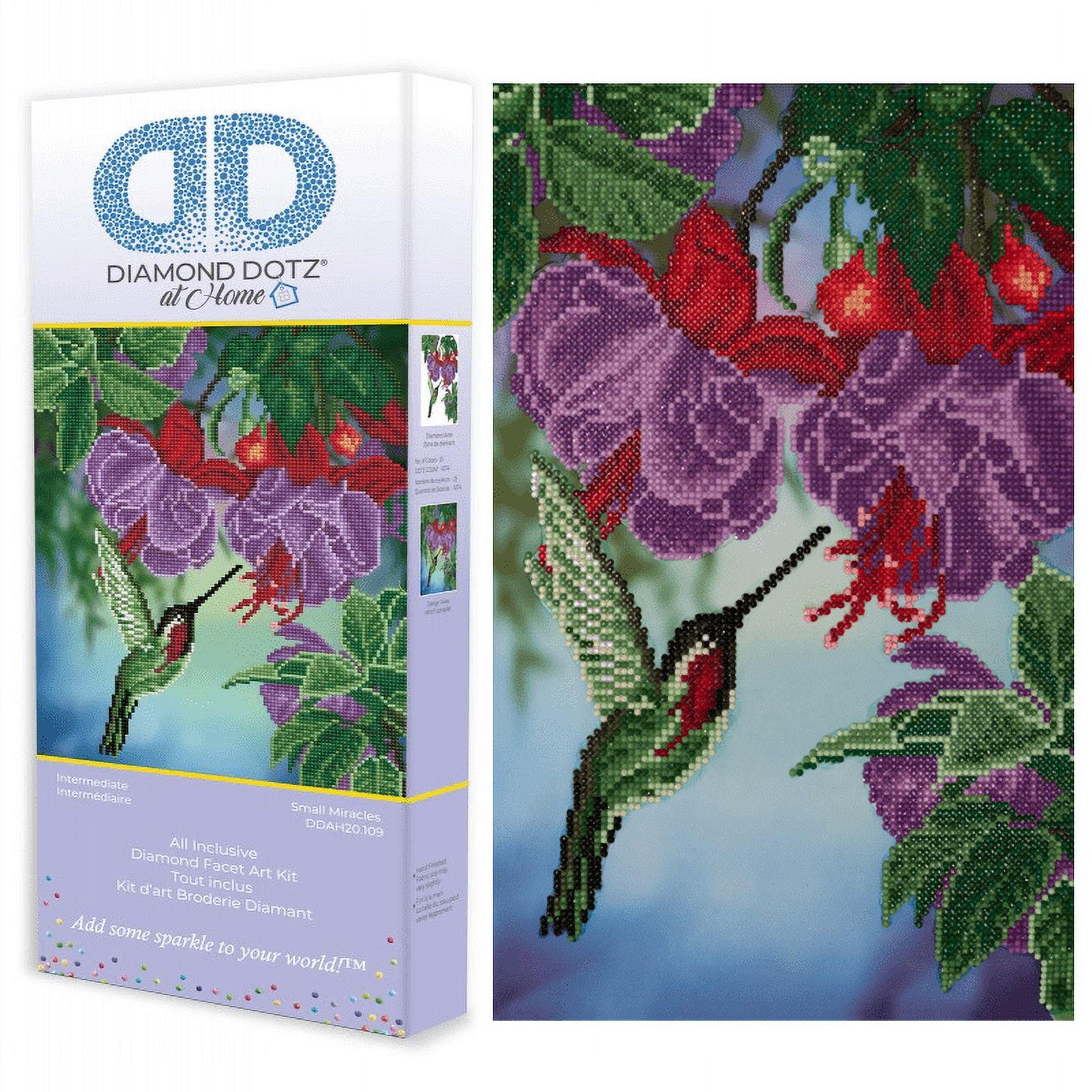 Diamond Dotz at Home - Small Miracles, Partial Drill, Round Dotz, Diamond Painting Kits, Diamond ...