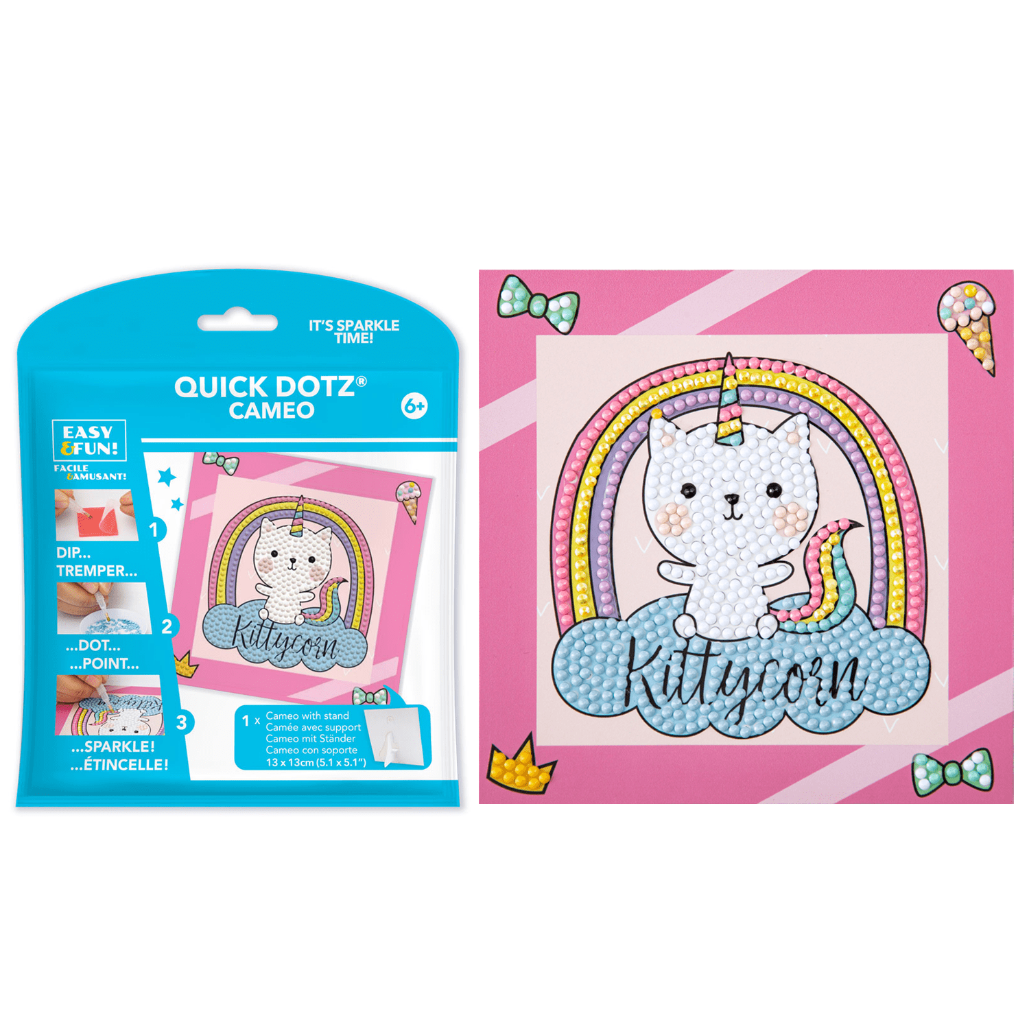 Diamond Dotz Kittycorn Diamond Painting Kits for Kids - Diamond Art ...