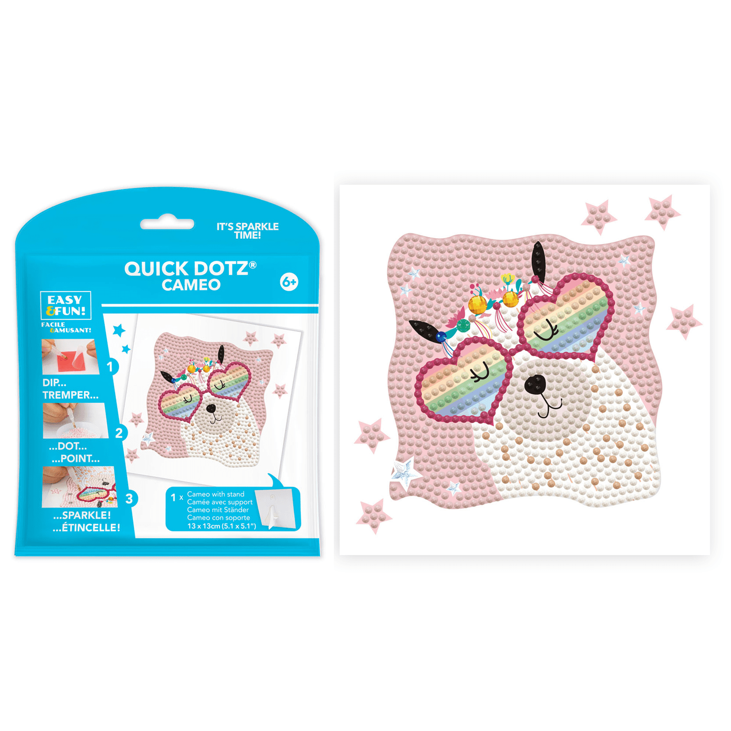 Diamond Dotz Llama Rainbow Animal Diamond Painting Kits for Kids ...