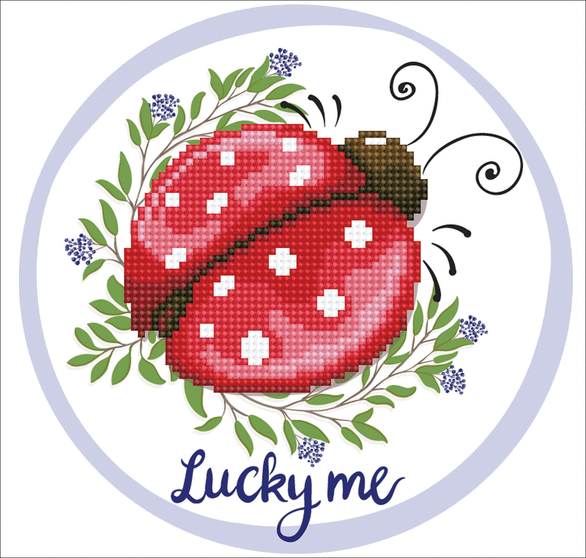 Diamond Dotz Lucky Me Ladybug Diamond Painting Kits for Adults ...