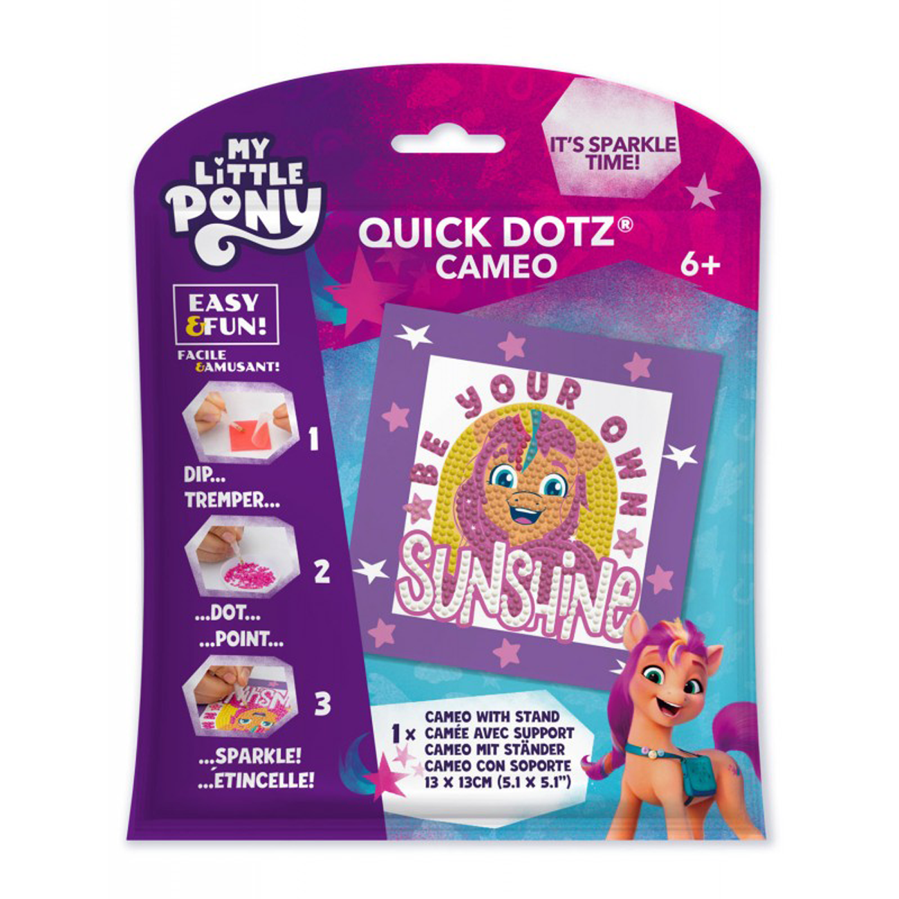 Diamond Dotz My Little Pony Be your own Sunshine Diamond Painting Kits ...