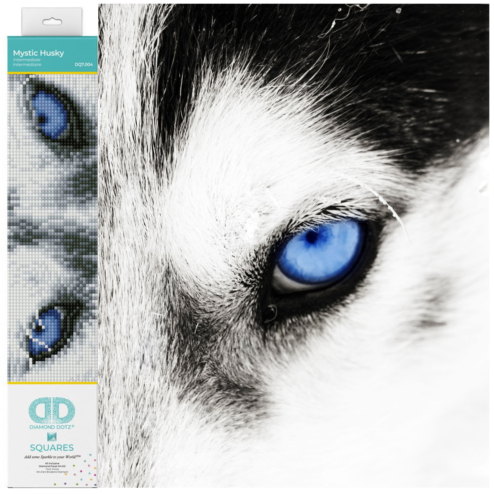 Diamond Dotz Mystic Husky Diamond Painting Kits for Adults - Diamond ...