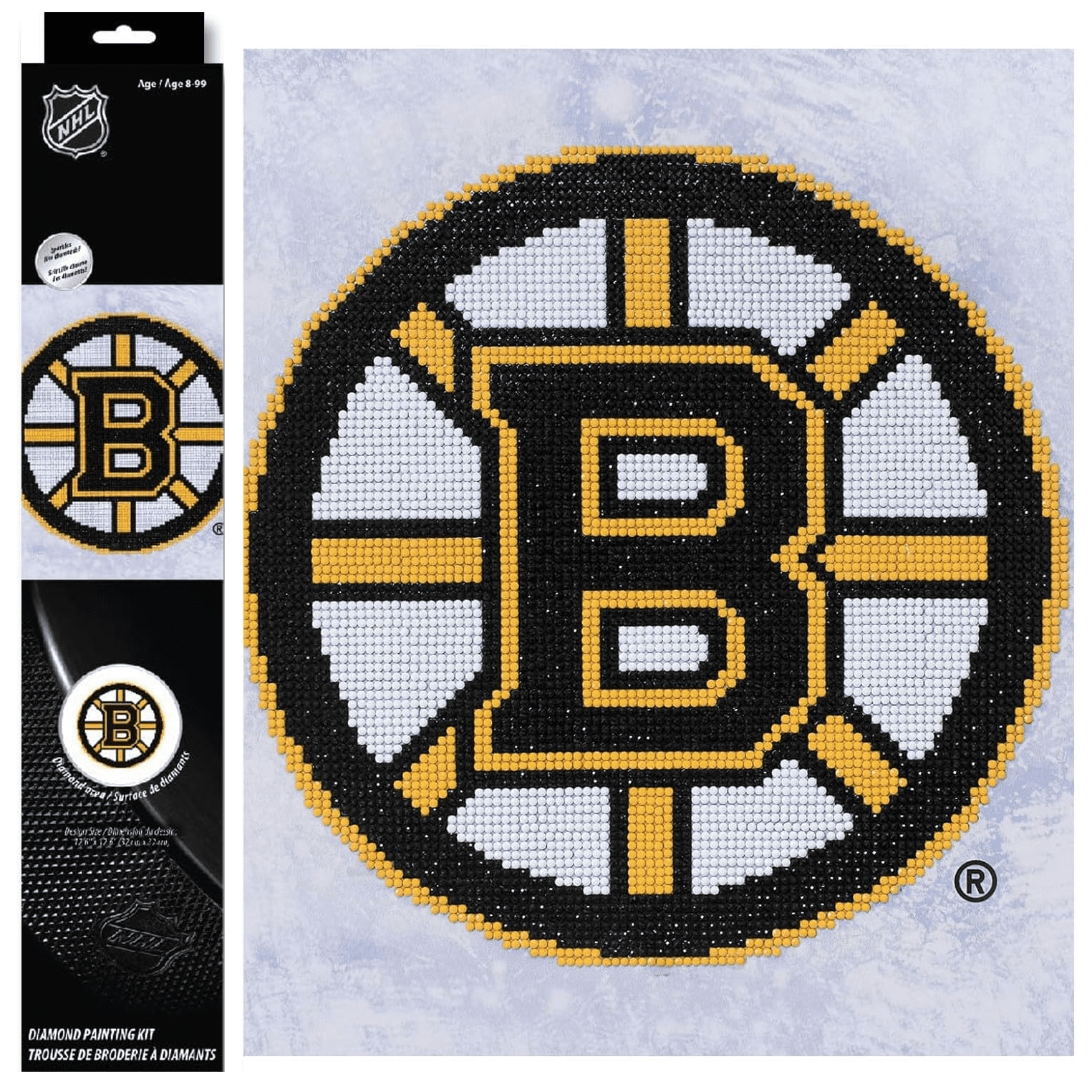 Diamond Dotz NHL Boston Bruins Diamond Painting Kits for Adults ...