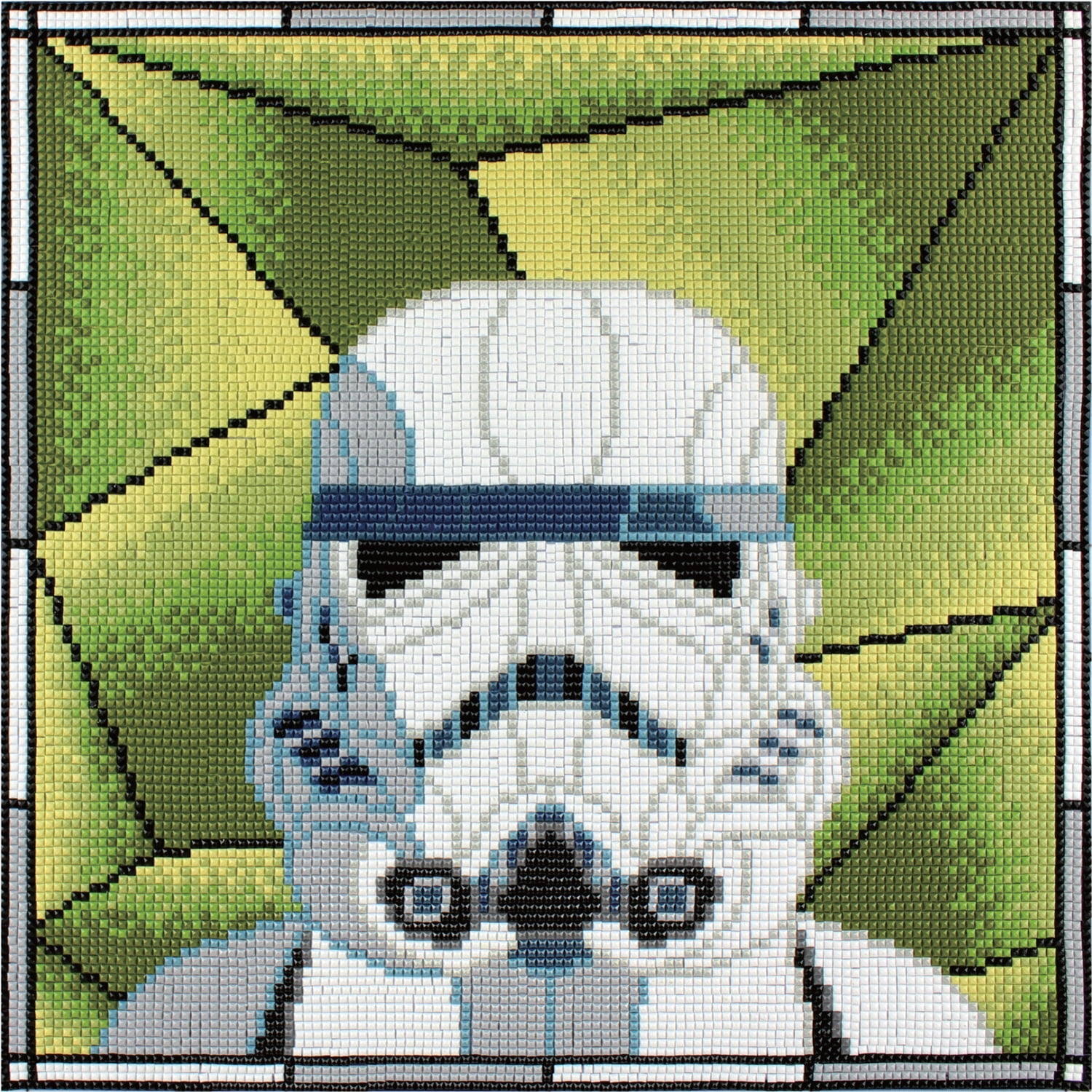 Diamond Dotz Stormtrooper Stained Glass Star Wars Diamond Painting Kits ...