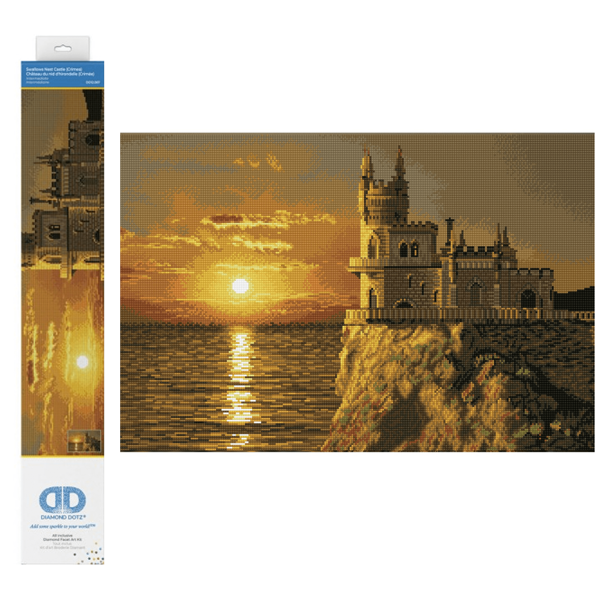 Diamond Dotz Swallow's Nest Castle Landscape Diamond Painting Kits for ...