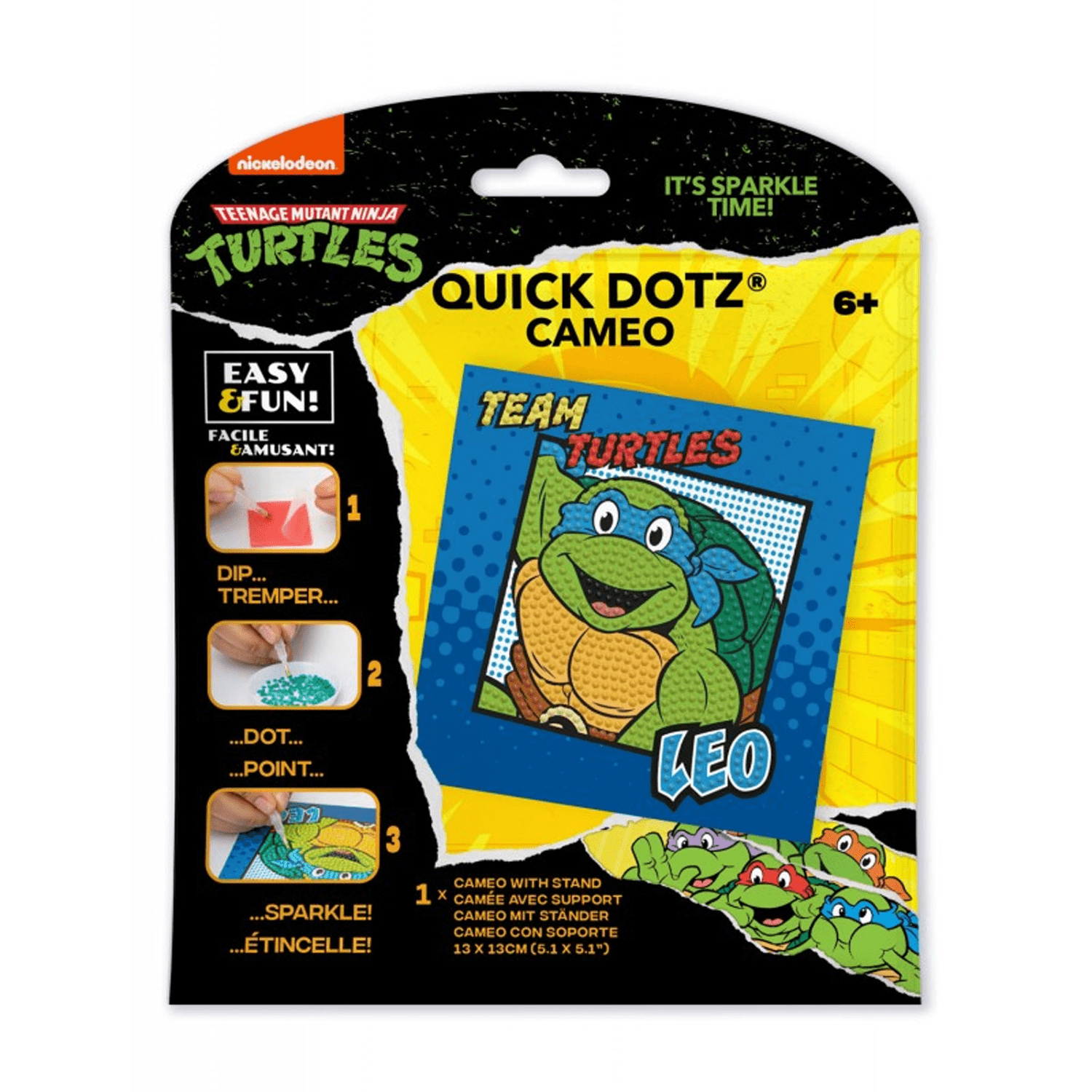 Diamond Dotz Teenage Mutant Ninja Turtles - Leo Diamond Painting Kits ...