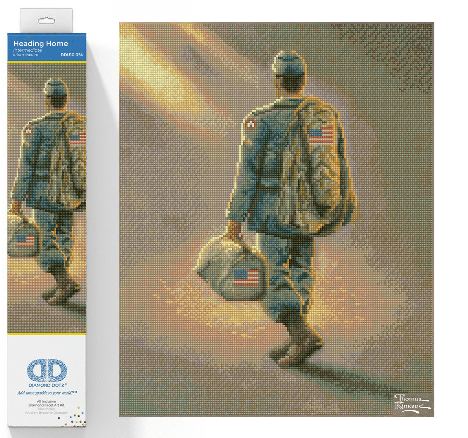 Diamond Dotz Thomas Kinkade Heading Home Diamond Painting Kits for ...