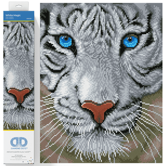 Diamond Dotz White Magic Diamond Painting Kits for Adults - Diamond Art ...