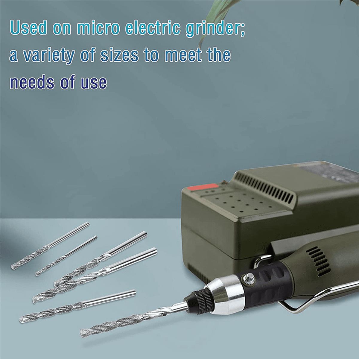 Diamond Drill Bit Set 40 Pieces 4 Sizes 1mm 1.5mm 2mm 2.5mm Twist Tip ...