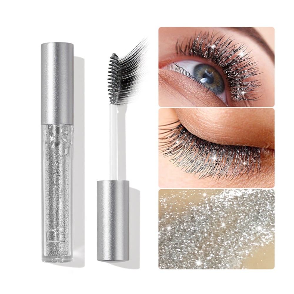 Diamond Effect Eye Makeup for Lashes and Brows Diamond Sparkles Pearl ...