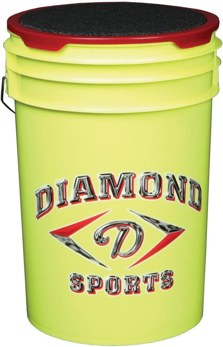 Diamond Empty Ball Bucket with Padded Lid - Walmart.com
