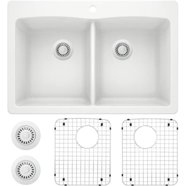 Blanco 443147 Quatrus R15 28 Single Bowl Kitchen Sink - Walmart.com