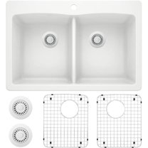 Blanco 443151 Quatrus R15 Dual Mount Laundry Sink - Walmart.com