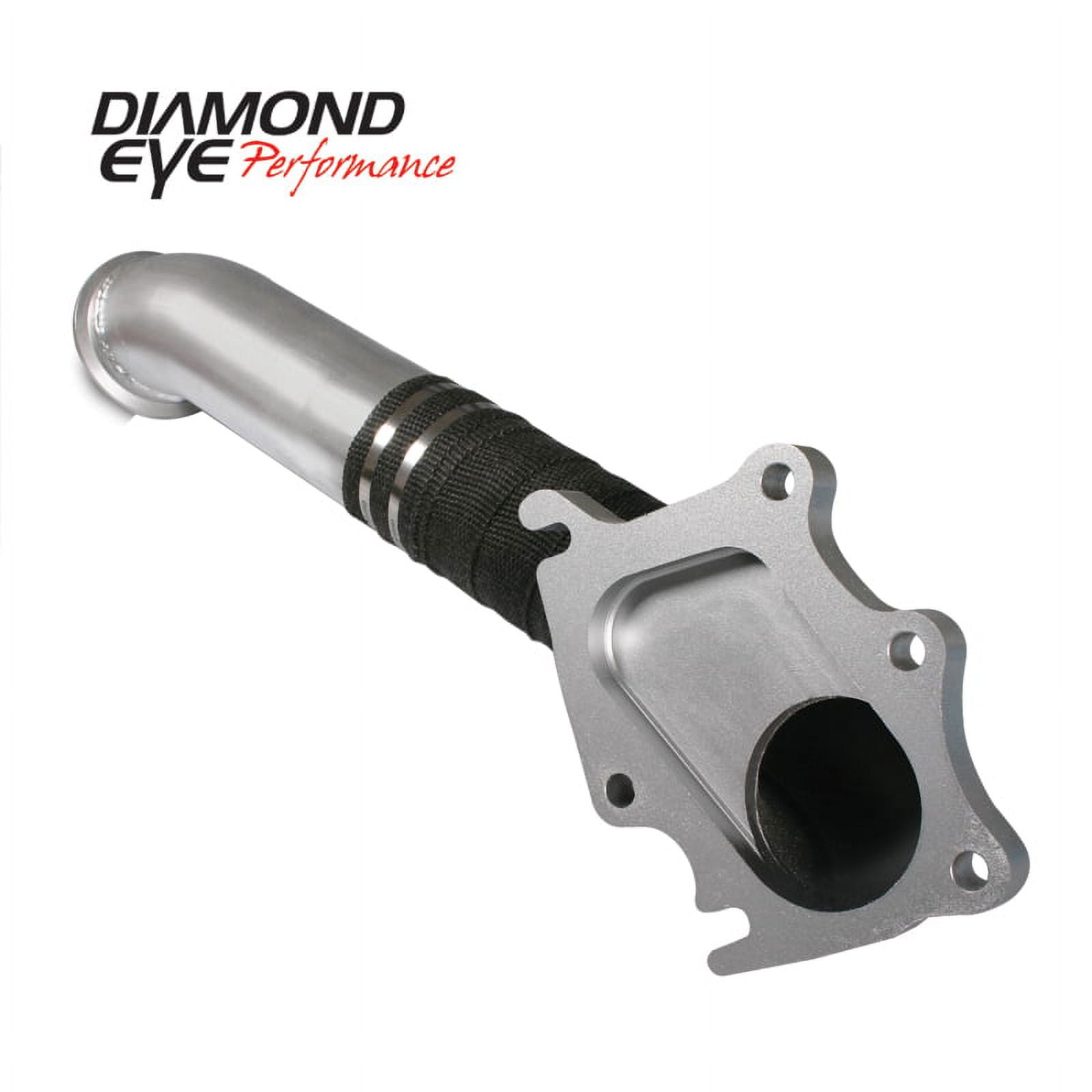 Diamond Eye TURBO-DIRECT 3in AL CHEVY LB7 DURAMAX 01-04 5 BTWN TURBO ...