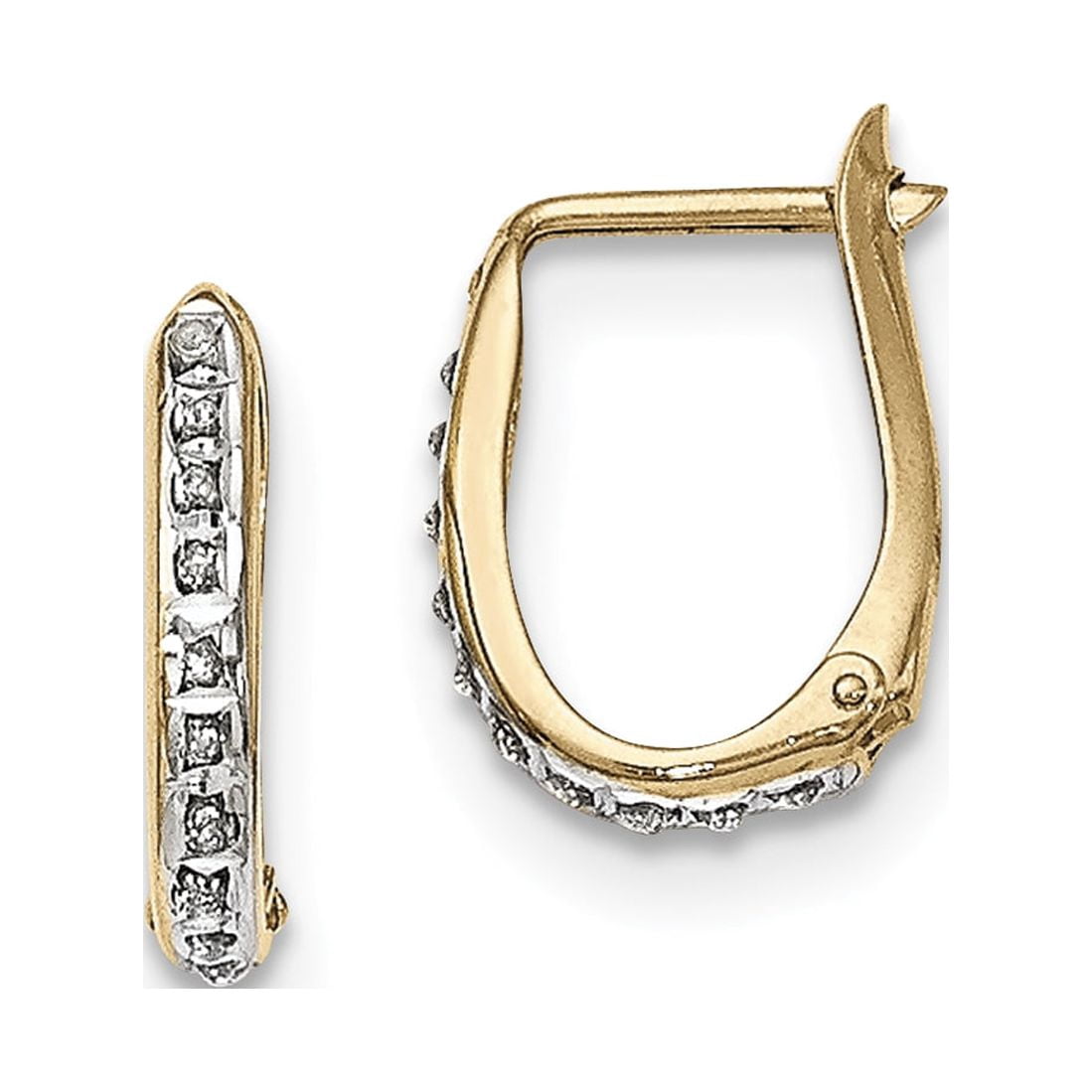 Diamond Fascination Diamond Mystique Sterling Silver 18K Gold-plated ...