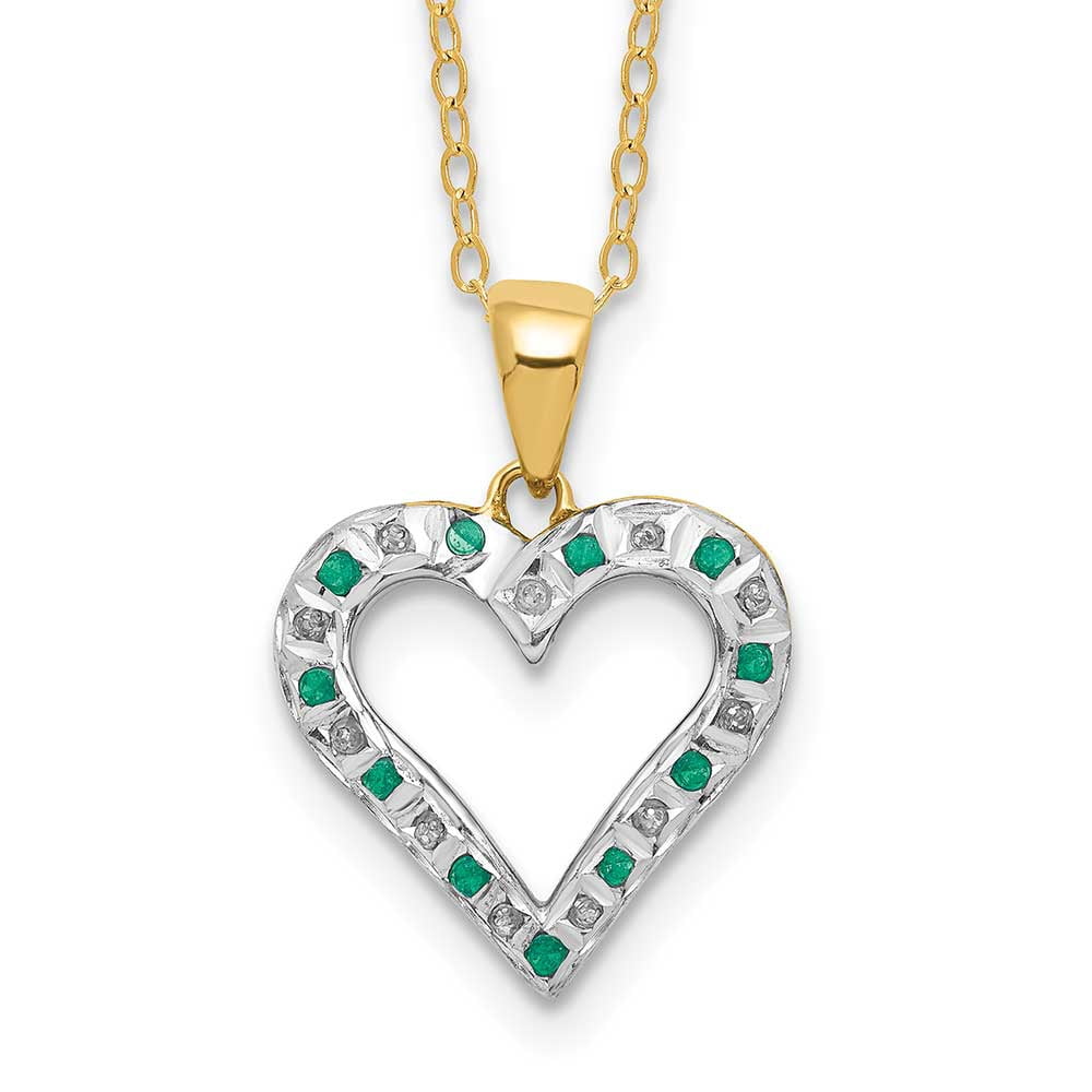 Diamond Fascination Diamond Mystique Sterling Silver 18K Gold-plated ...