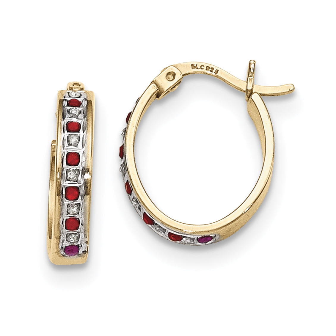 Diamond Fascination Diamond Mystique Sterling Silver 18K Gold-plated ...