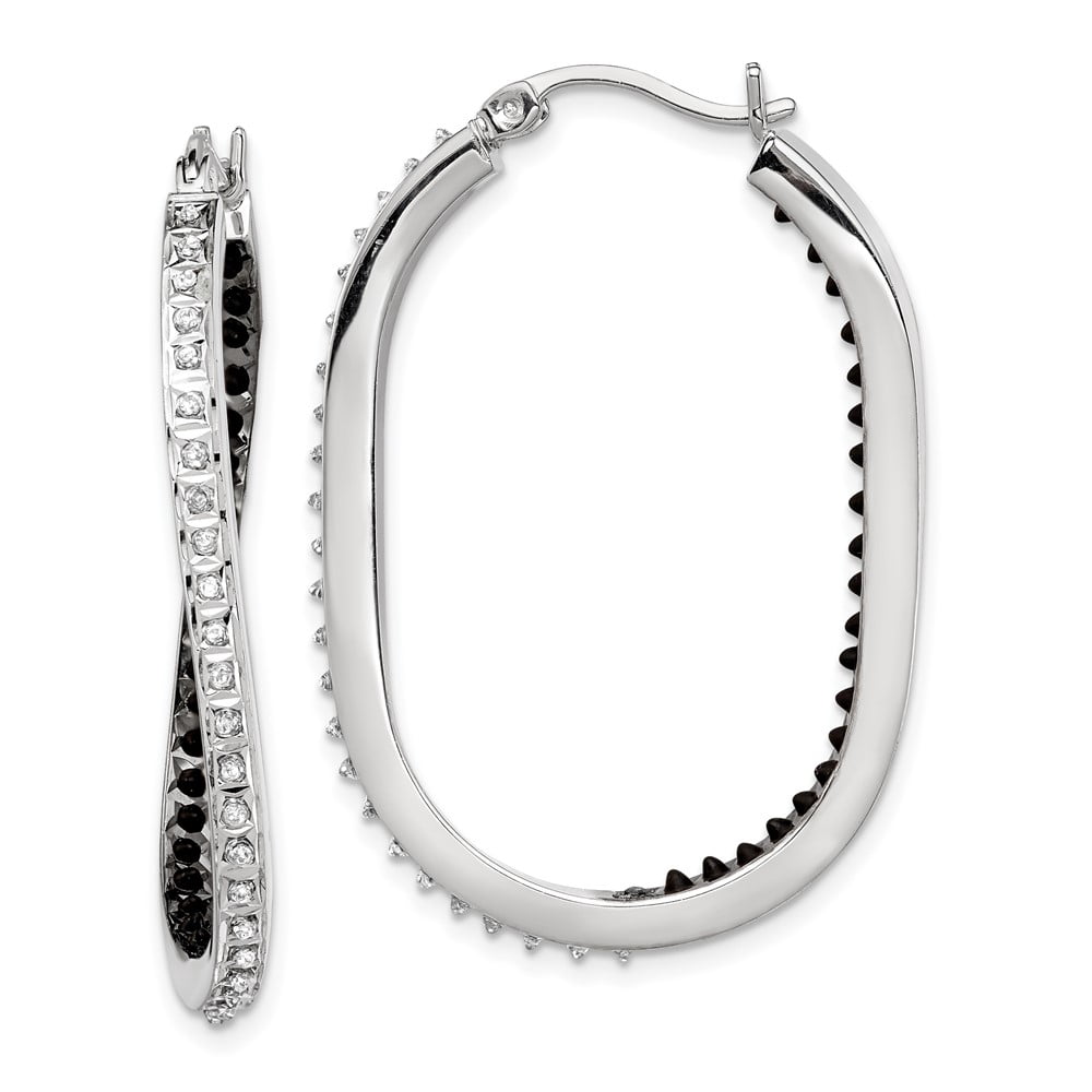 Diamond Fascination Diamond Mystique Sterling Silver Platinum-plated ...