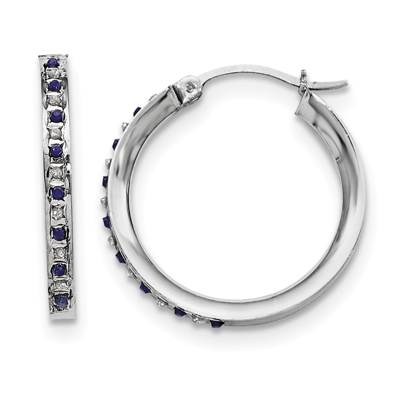 Diamond Fascination Diamond Mystique Sterling Silver Platinum-plated ...