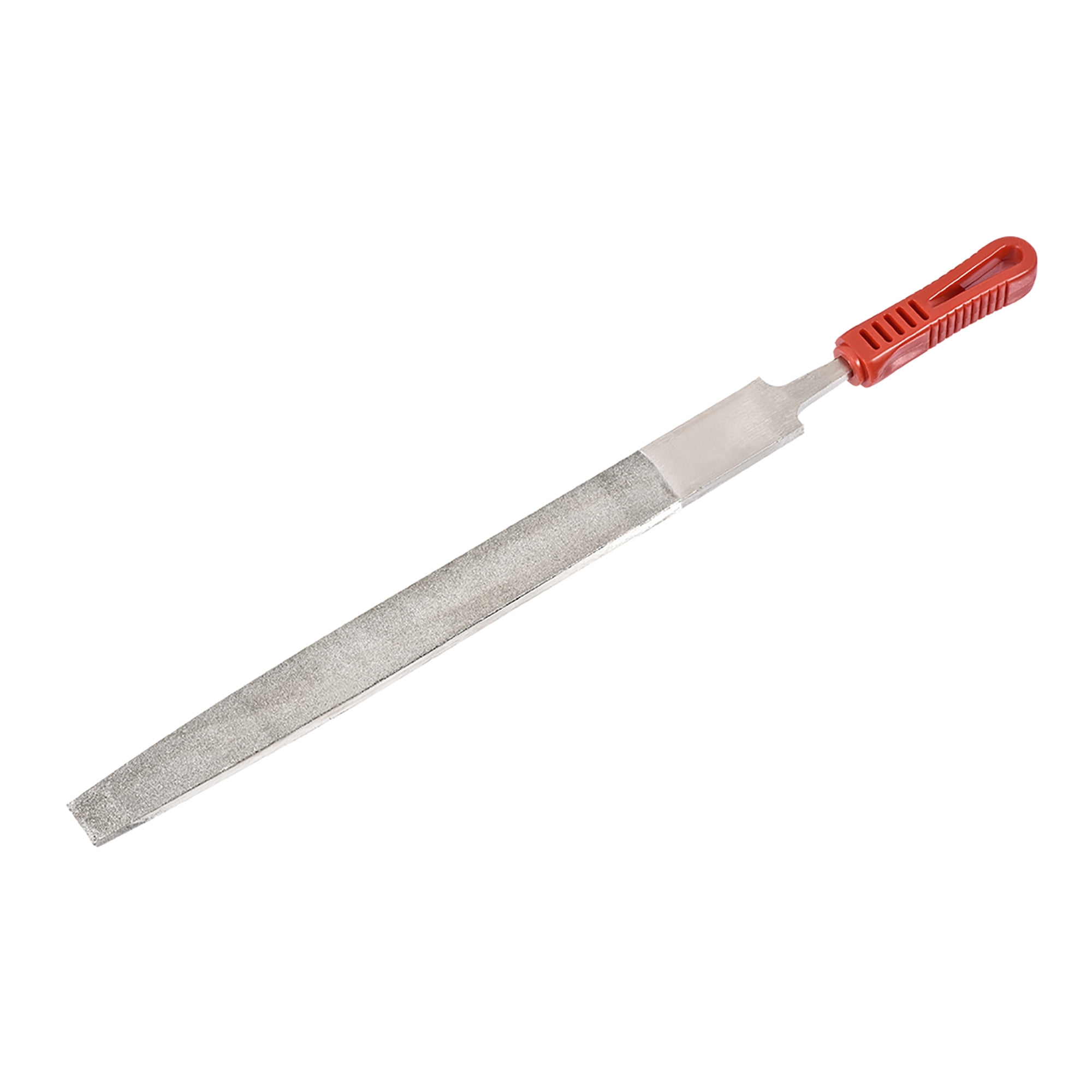 Diamond File 12-Inch Flat File Diamond Coated Plastic Handle Hand Tool ...