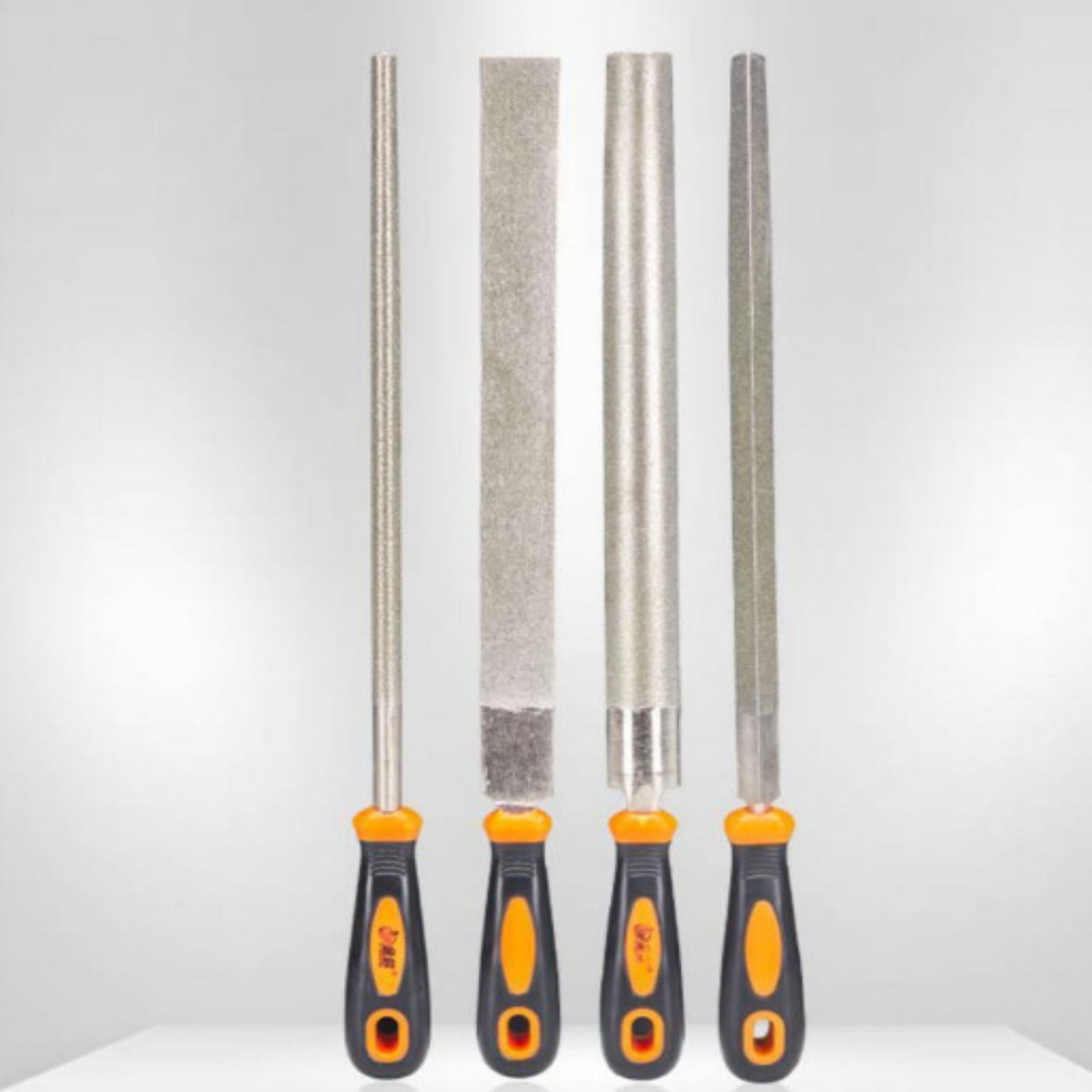 Diamond File Metal Steel File Plate Triangular Semicircle - Walmart.com