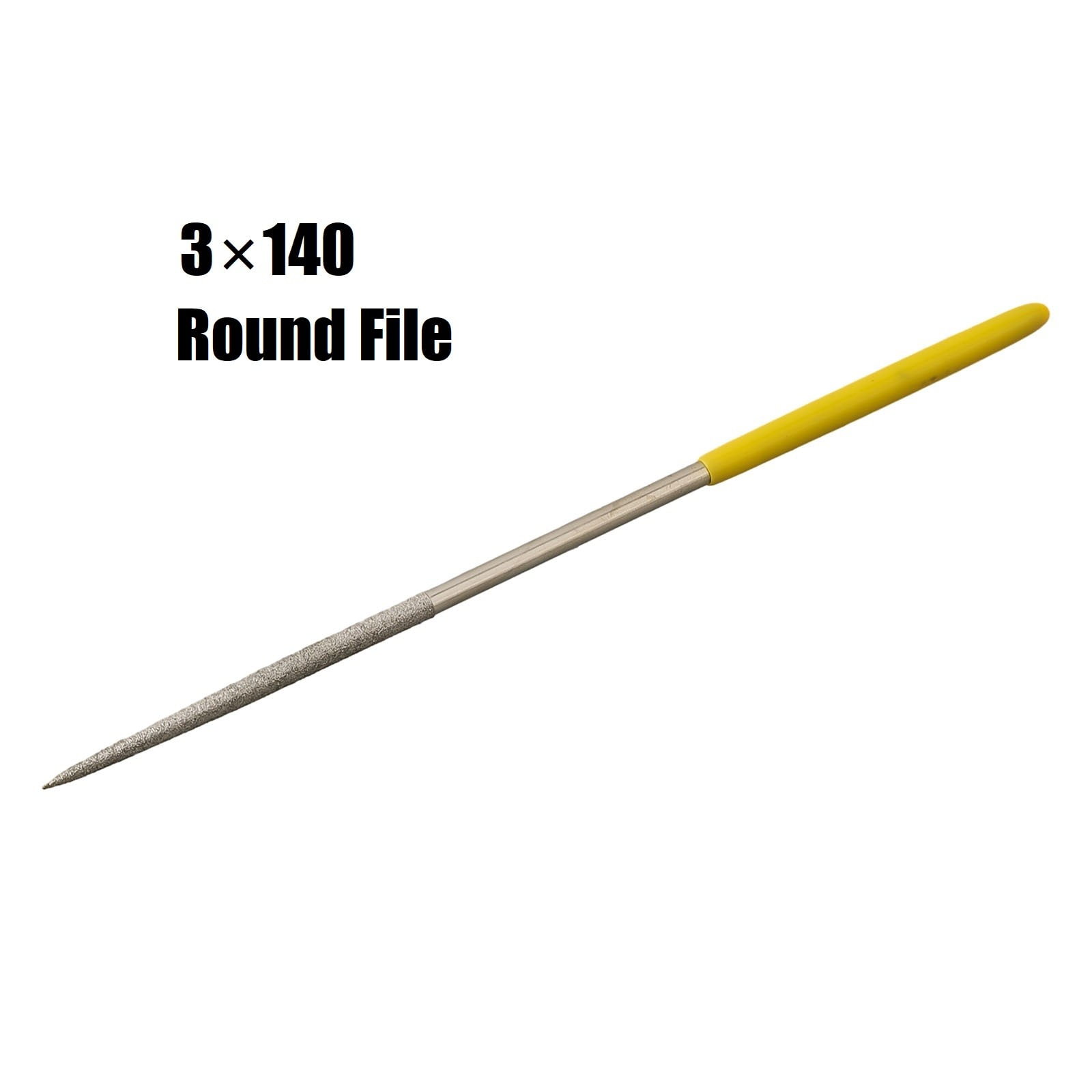Diamond File Metal Stone Grinding Fine Filing Needle Jewelry Polishing ...