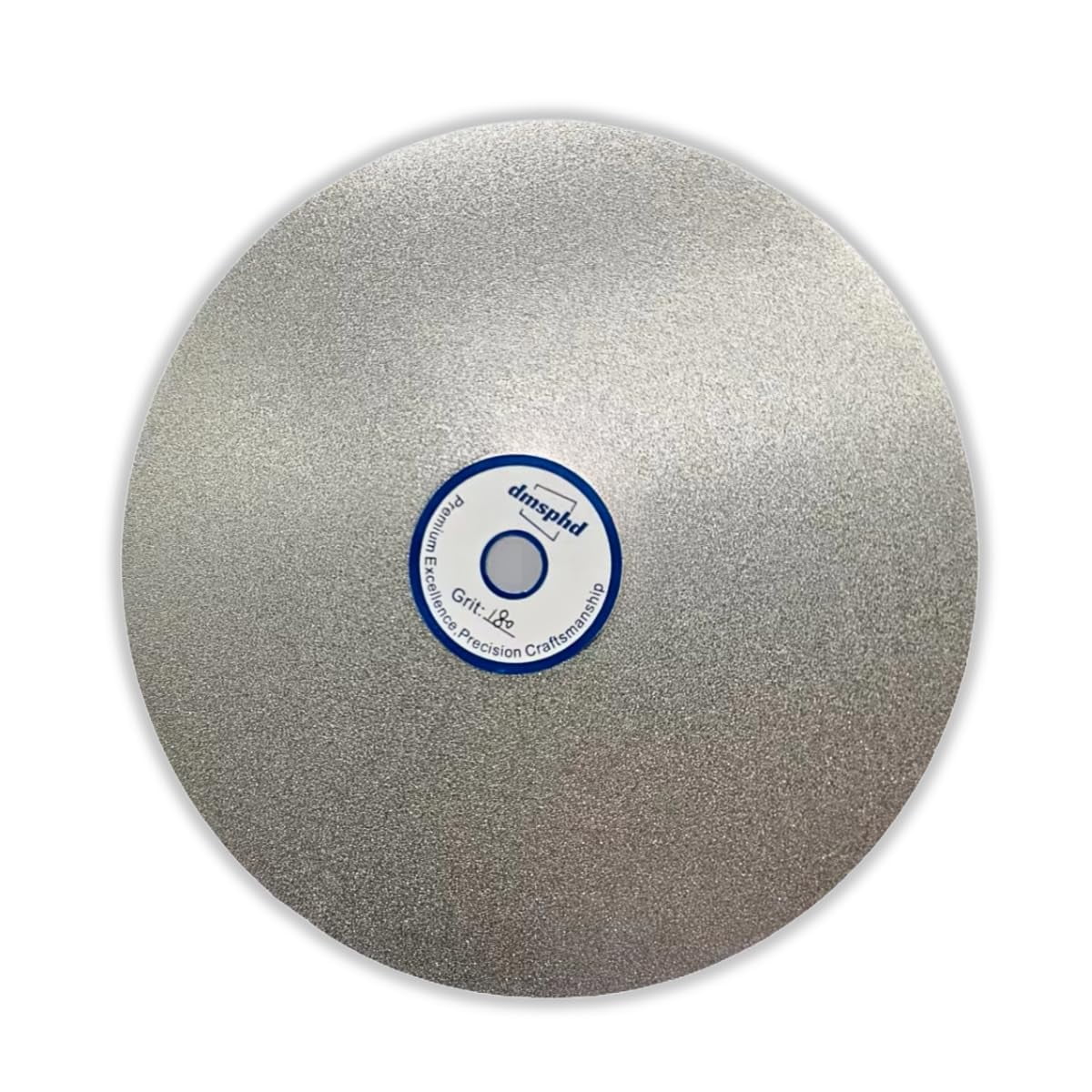 Diamond Flat Lap Disc, 10 Inch, 100 Grit, 1 Inch Arbor, for Gemstone ...