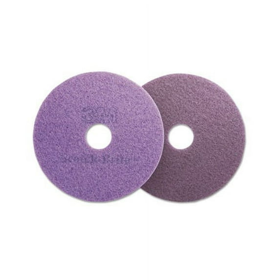 Free Shipping! Diamond Floor Pads Burnish/Buff, 20" Diameter, Purple, 5 ...