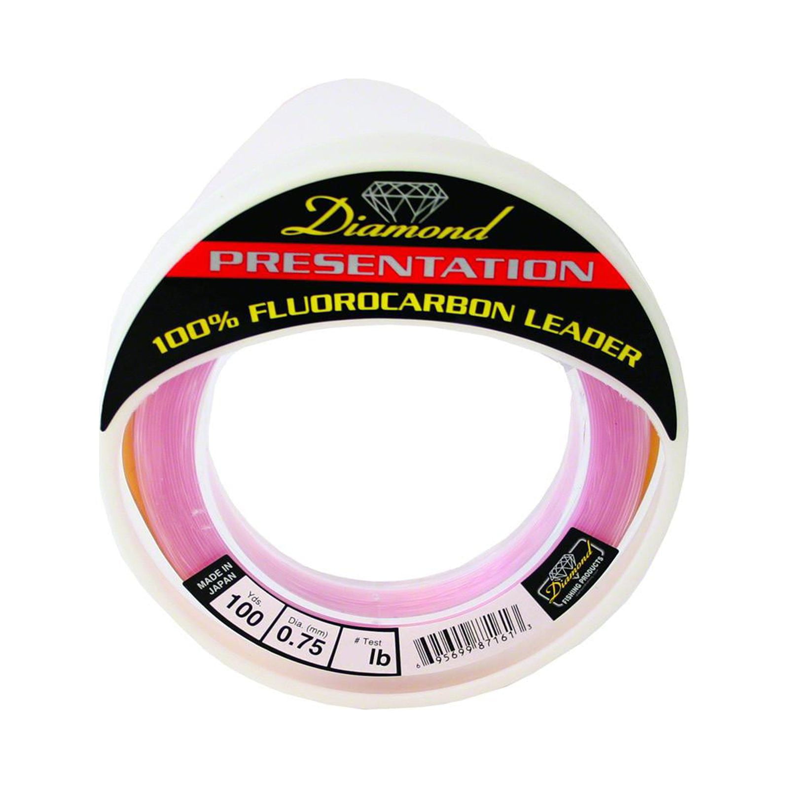 Diamond Fluoro Leader 80Lb 100yds Pink, 87181 - Walmart.com
