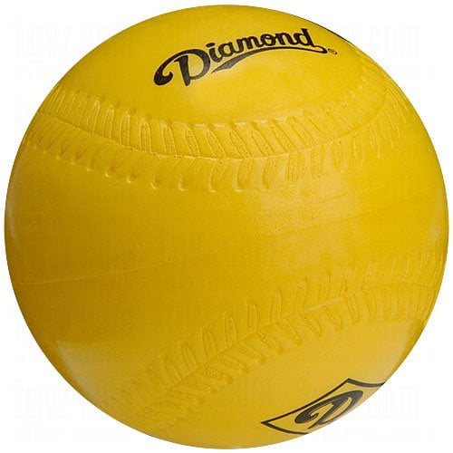 Diamond Foam Practice Softballs 12 Ball Pack - Walmart.com