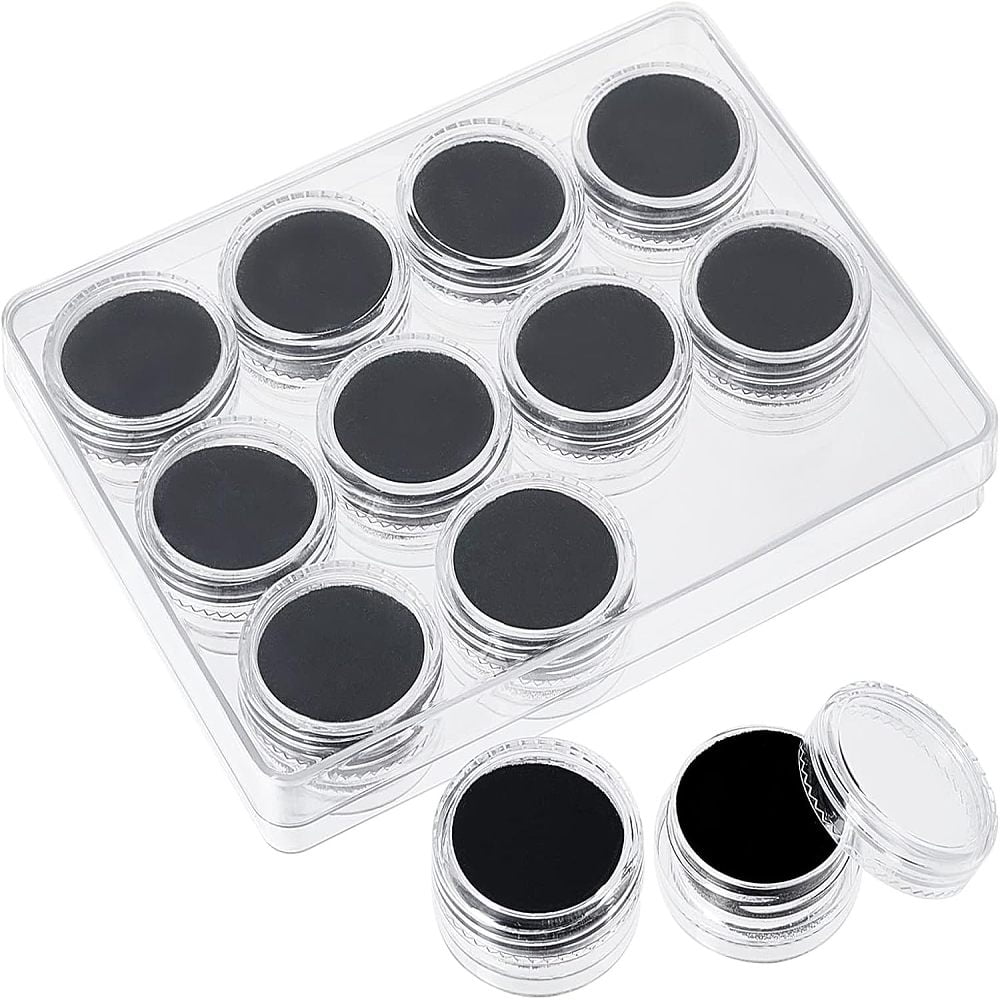 Diamond Gemstone Display Box Plastic Jewelry Display Box 12 Pcs Column ...