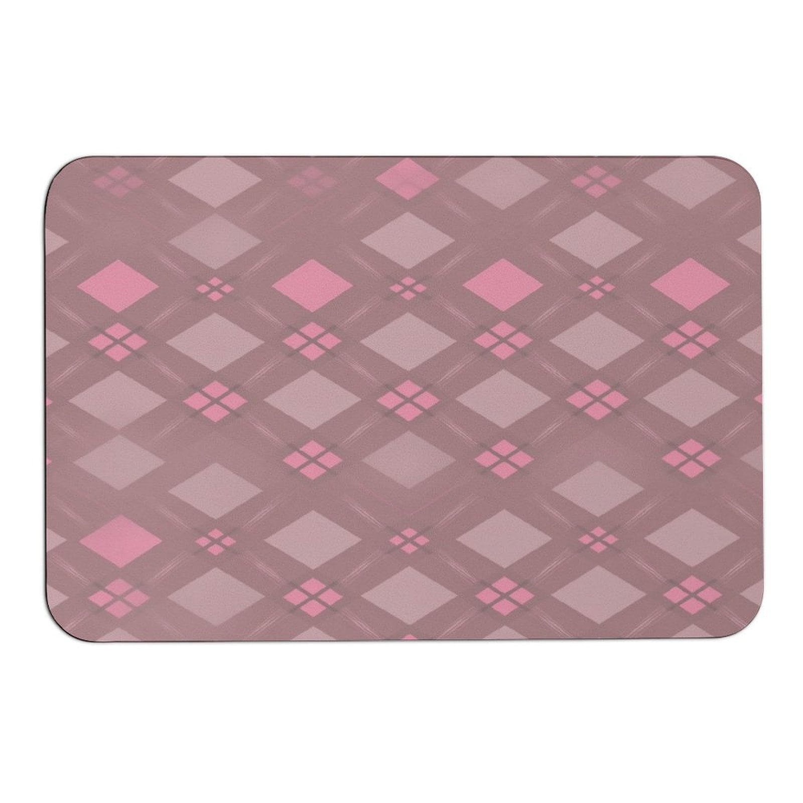 Diamond Grid Floor Mat Kitchen Bedroom Decor Carpet Home Hallway ...