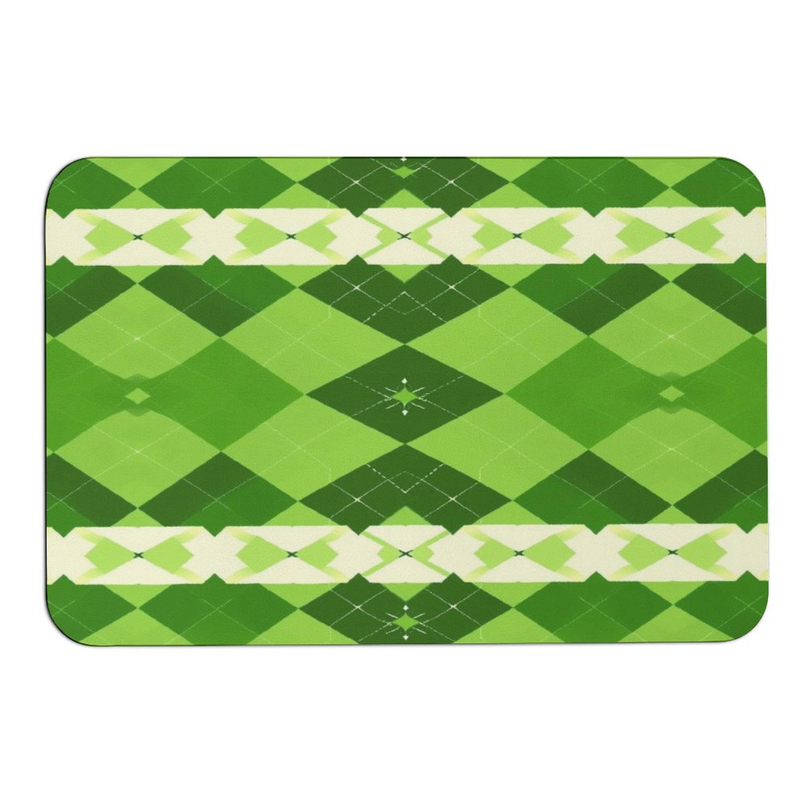Diamond Grid Floor Mat Kitchen Bedroom Decor Carpet Home Hallway ...