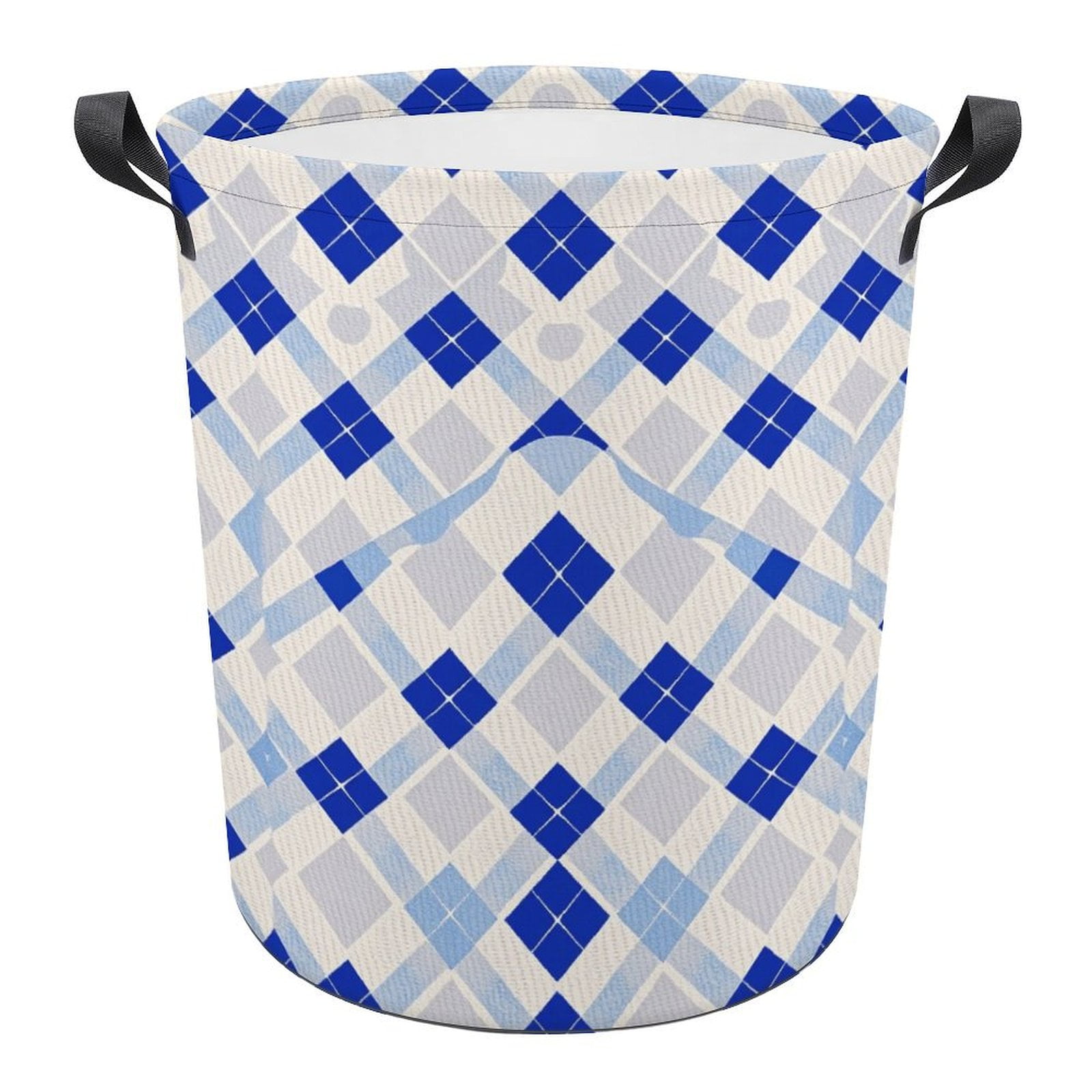Diamond Grid Laundry Basket Collapsible Animated Clothes Hamper for ...