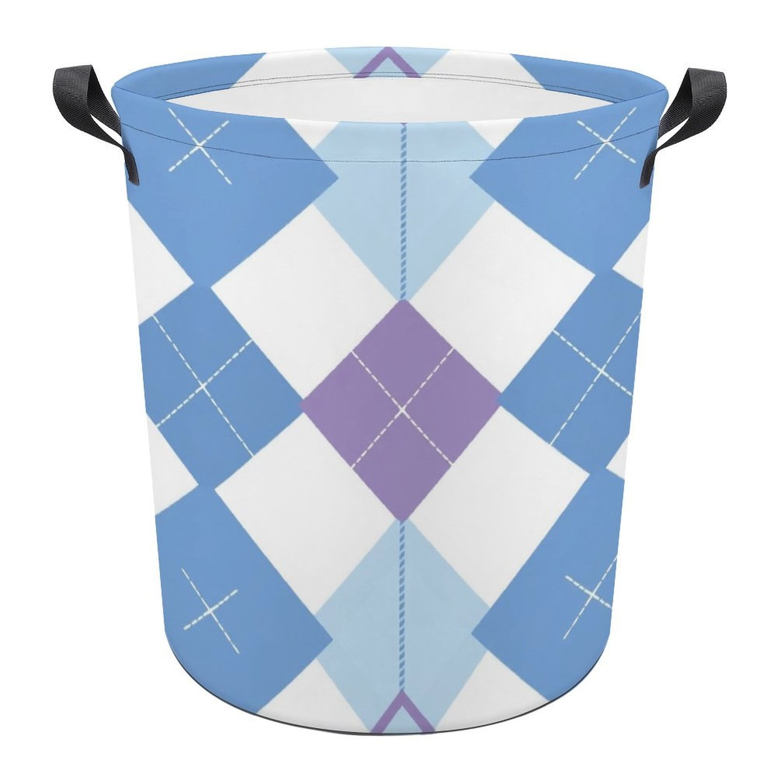 Diamond Grid Laundry Basket Collapsible Animated Clothes Hamper for ...