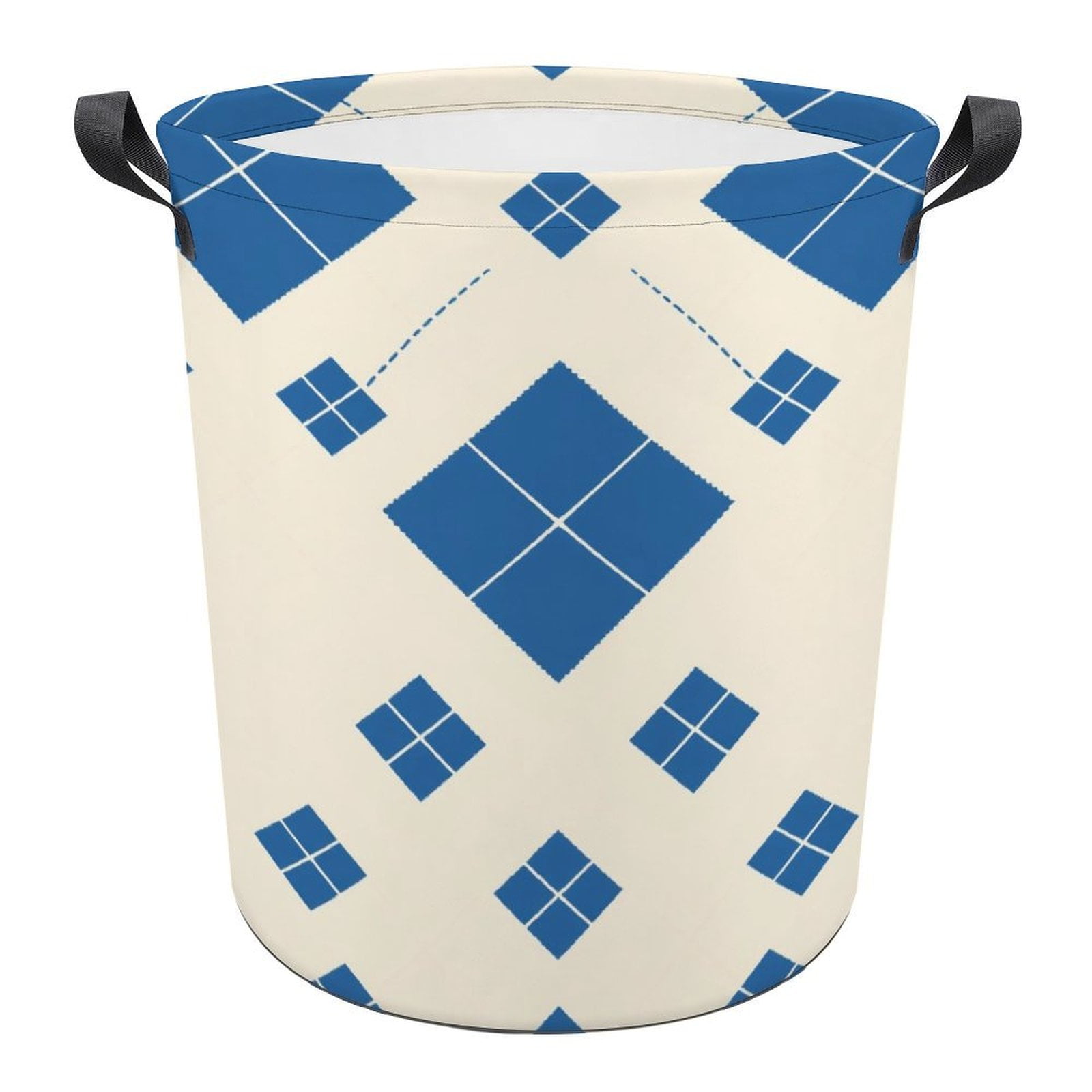 Diamond Grid Laundry Basket Collapsible Animated Clothes Hamper for ...