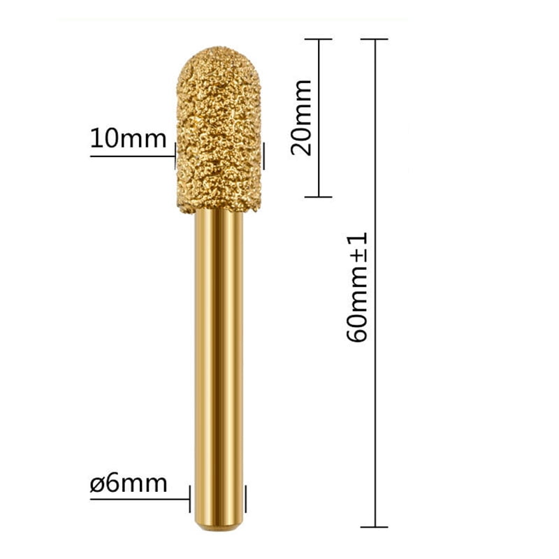 Diamond Grinding Burr Drill Bit Coarse Rotary Bits Diamond Grinding ...