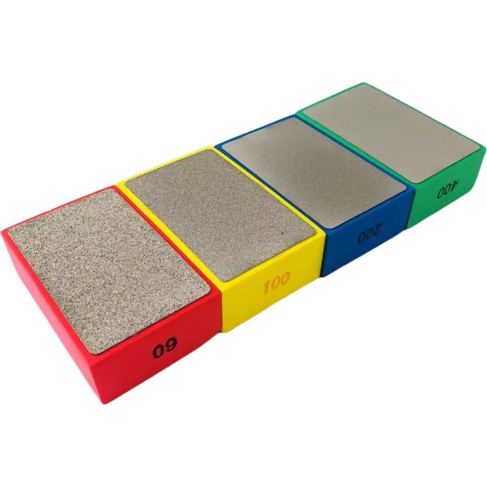 -Diamond Hand Polishing Pads Tile Glass Abrasive Grinding Block Pad ...