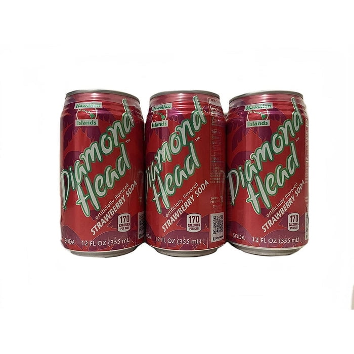 Diamond Head Soda Strawberry 4/6/12 OZ CN - Walmart.com