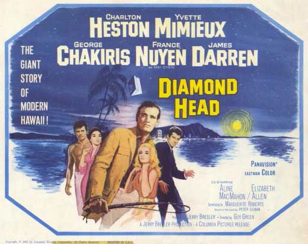 Diamond Head - movie POSTER (Style A) (11" x 14") (1963) - Walmart.com
