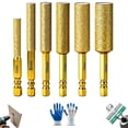 Diamond Hole Saw, Hex Shank for Porcelain Tile, Granite and Glass ...