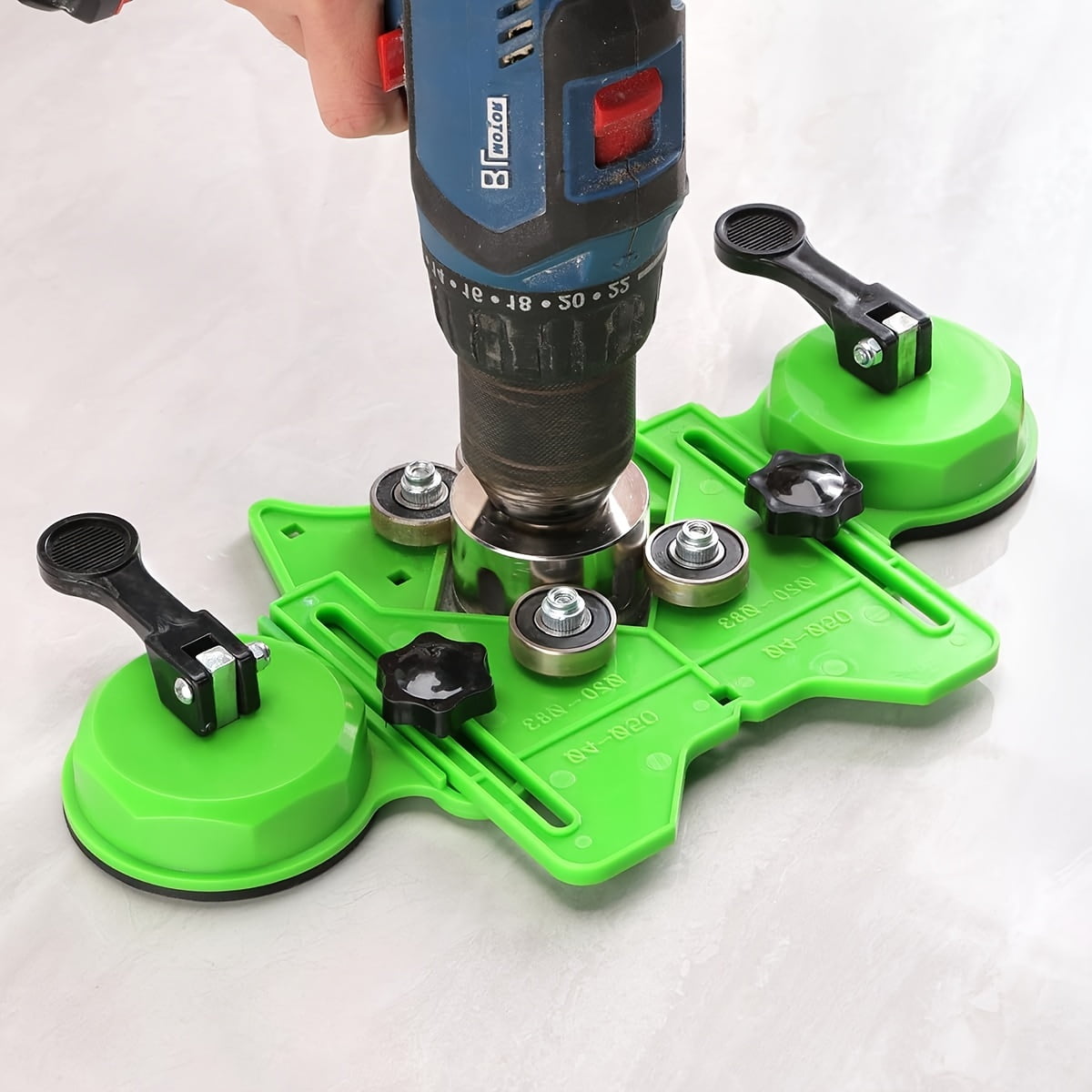 Diamond Hole Saw Kit 17pcs Drill Bits Sets With Double Suction Cups ...