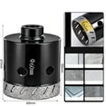 Diamond Hole Saw M10 Thread Thin Wall Porcelain Tile Ceramic Granite ...