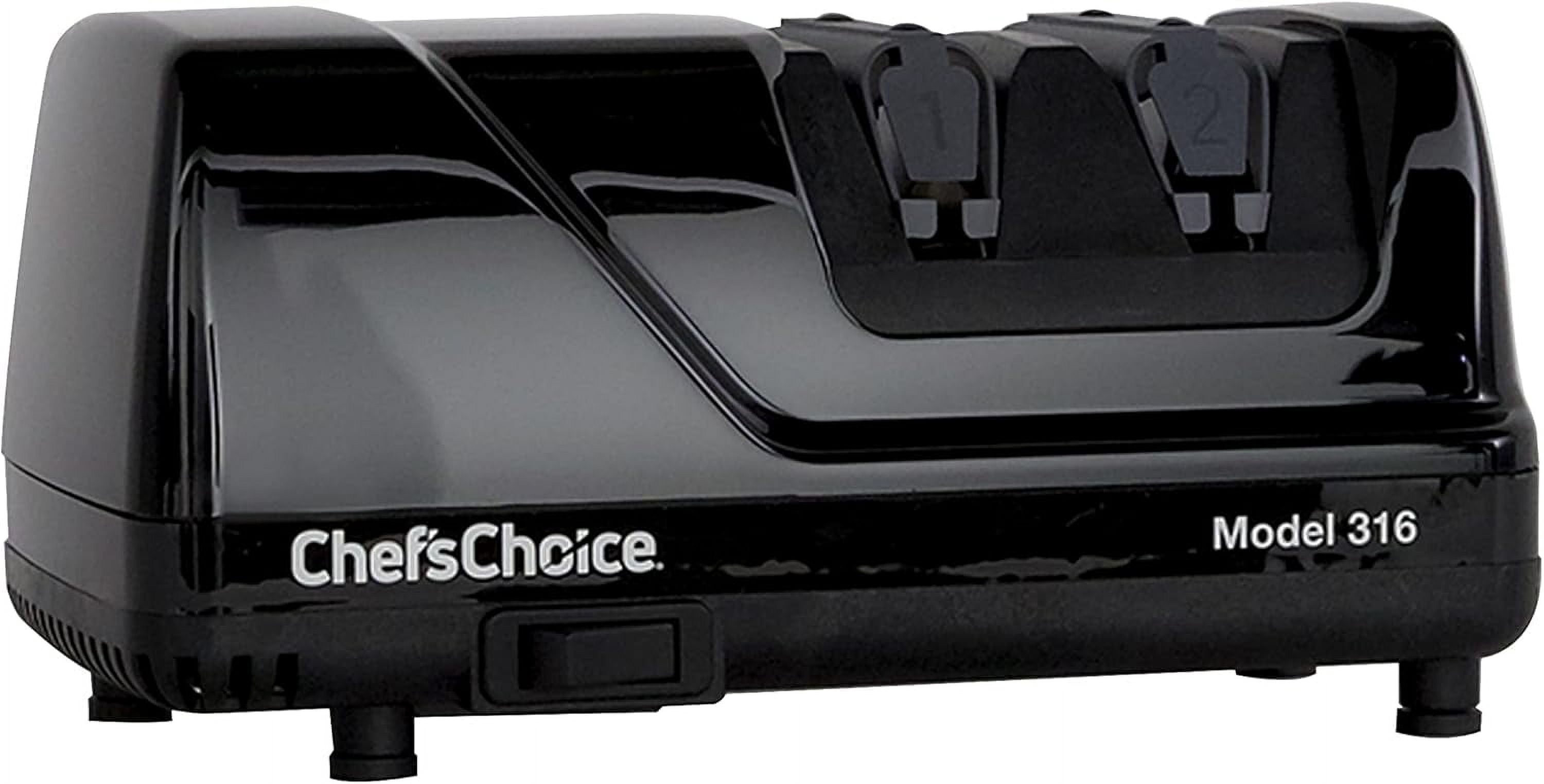 Diamond Hone Knife Sharpener (Black, 8.5×5×4 inches) – 2-Stage, 15 ...