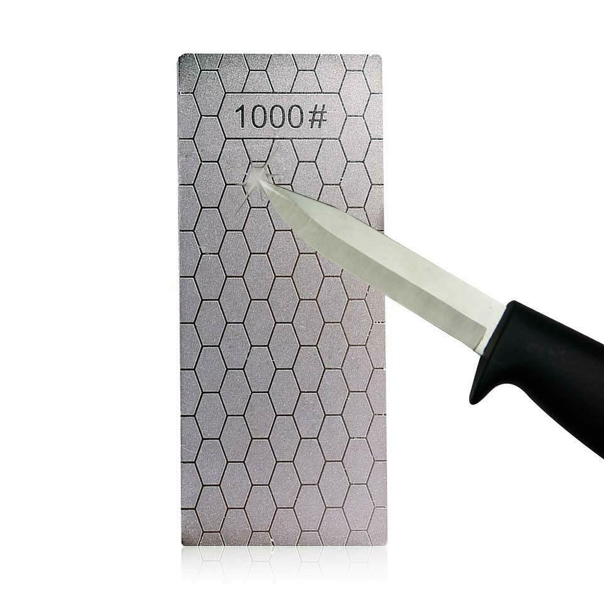 Diamond Knife Sharpening Stone 1000# Knife Sharpener Ultra-Thin ...