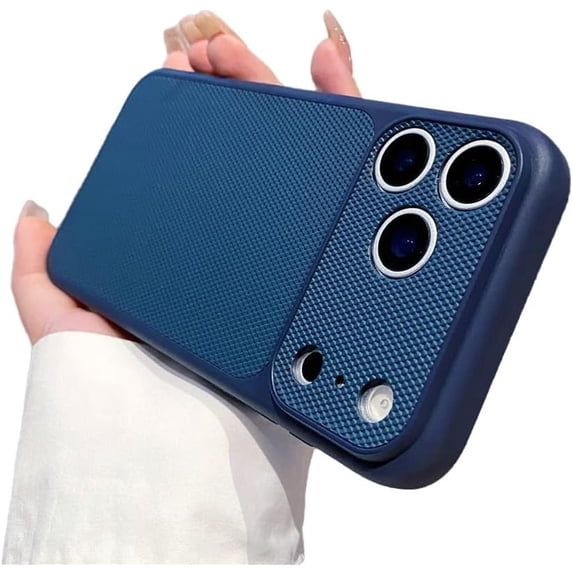 Diamond Leather Pattern Phone Case for iPhone (Blue,iPhone 14 Pro ...
