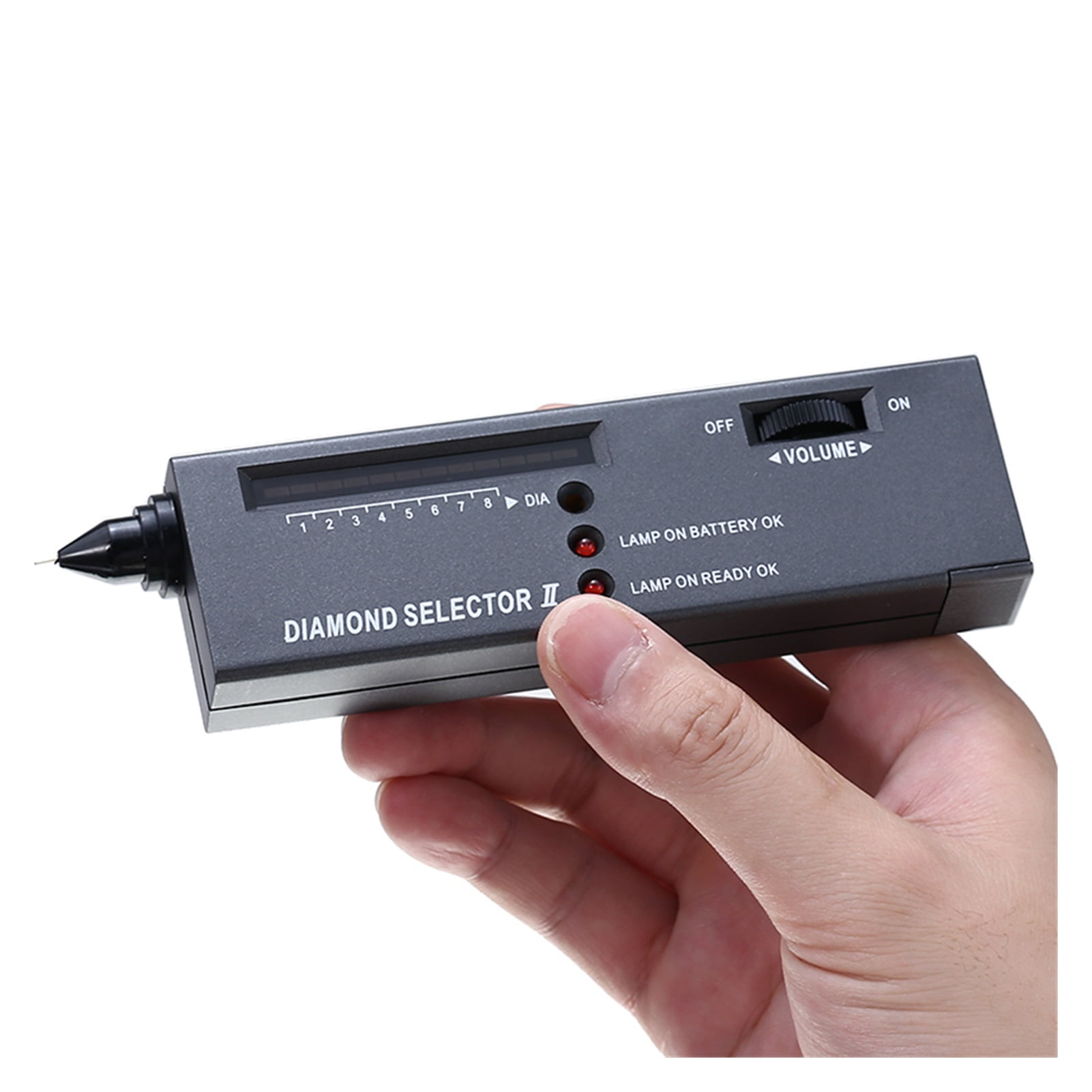 Diamond & Moissanite Tester Pen Gemstone Indication Jewelry Hardness ...